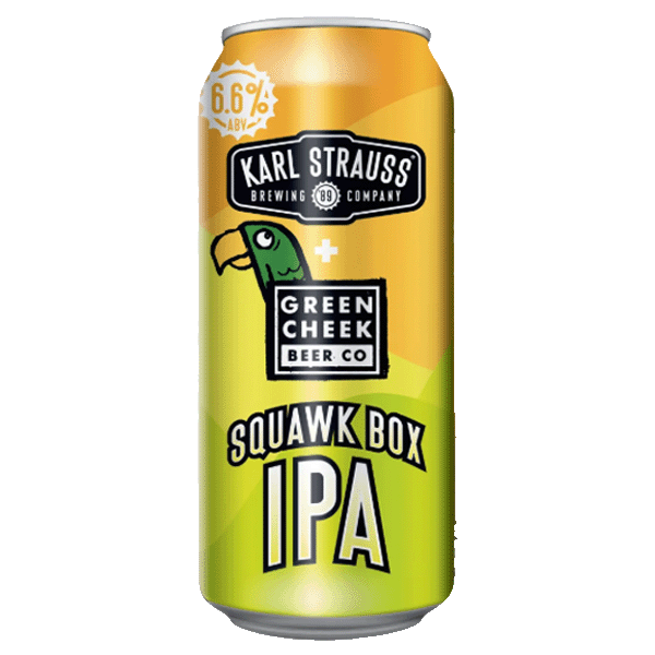 Karl Strauss Squawk Box IPA (Green Cheekコラボ) – Antenna America