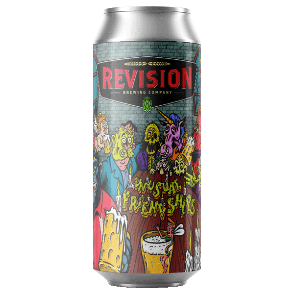 Revision Unusual Friendship Hazy IPA – Antenna America