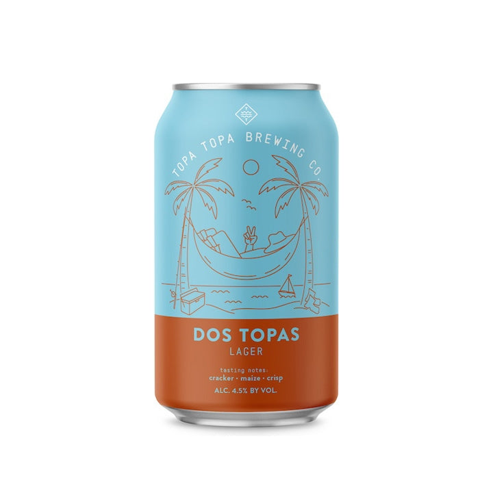 Topa Topa Dos Topas Lager – アメリカンクラフトビール通販 Antenna America
